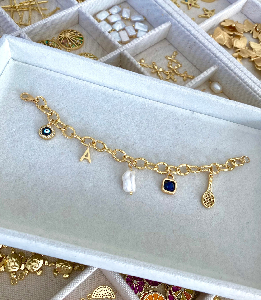 Custom Bubble Letter & Number Necklaces